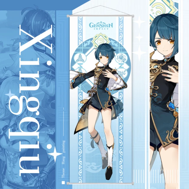 GENSHIN IMPACT XINGQIU Poster Anime Collection Art Otaku Gifts Wall ...