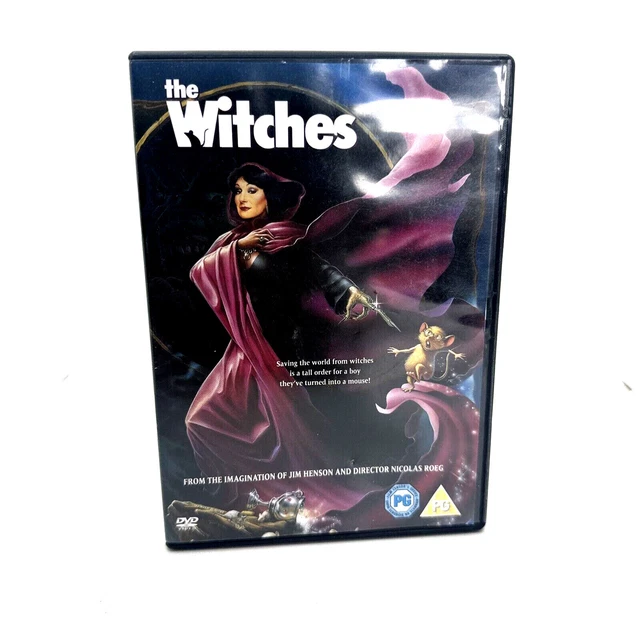 THE WITCHES DVD 1990 Roald Dahl Scary Creepy Family Film Movie Classic ...