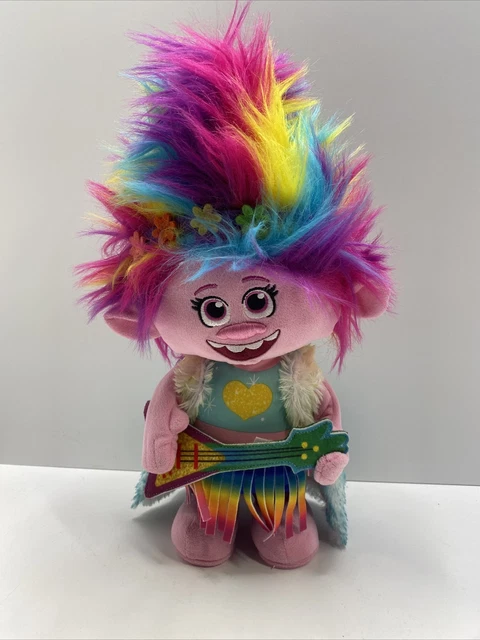 TROLLS WORLD TOUR Dancing Poppy Dreamworks Guitar Dance Poppy Sing EUR ...