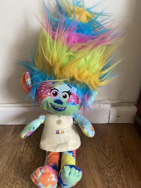 CUTE DREAMWORKS TROLLS Rainbow Harper Plush Soft Toy Hasbro Troll £5.00 ...
