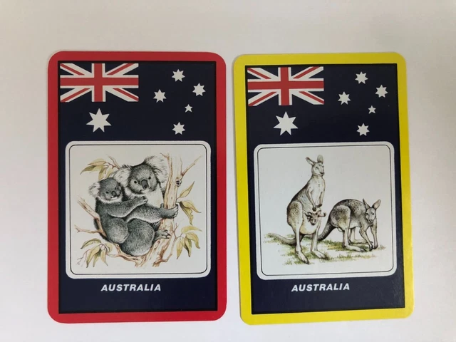 AUSTRALIAN FLAG NATIVE Animals Baby Koala Kangaroo Joey Swap Playing ...