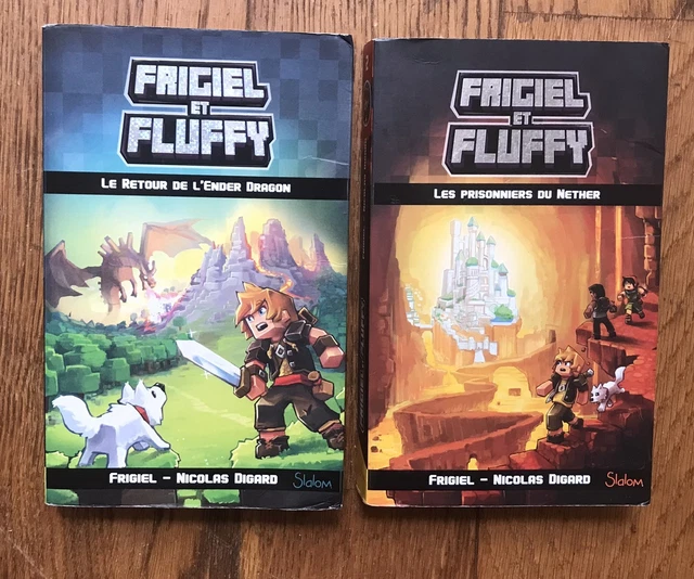 FRIGIEL ET FLUFFY - Tome 1 et 2 Aventures du Youtubeur Minecraft EUR 12 ...