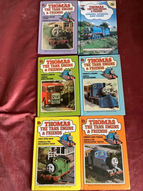 VINTAGE 5 LADYBIRD x Thomas the Tank Engine books plus 1 buzz book £13. ...
