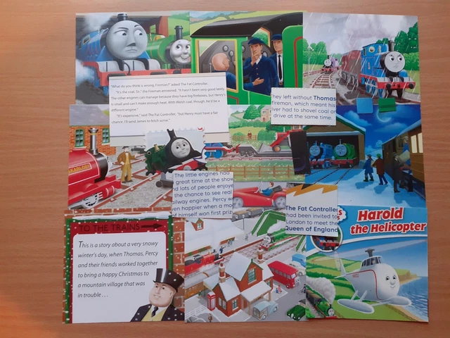 THOMAS THE TANK Engine And Friends Scrapbooking Ephemera Kit Bundle Kit ...