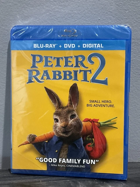 PETER RABBIT 2: THE RUNAWAY (BLU-RAY + DVD + DIGITAL) Rose Byrne ...