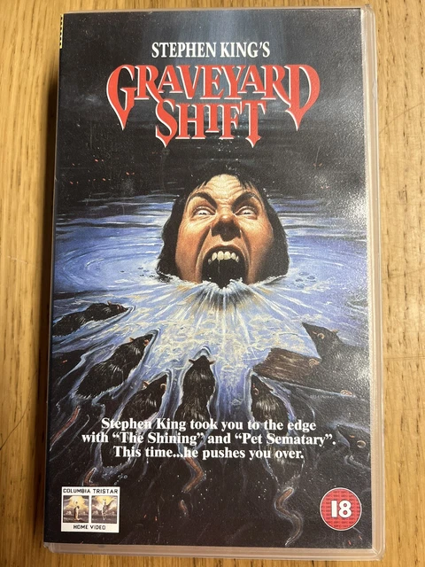 GRAVEYARD SHIFT VHS VIDEO TAPE 1990 Stephen King HORROR £12.00 ...