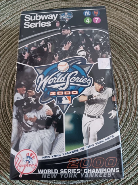 NY YANKEES VS. New York Mets Subway Series 2000 MLB World Series Brand ...