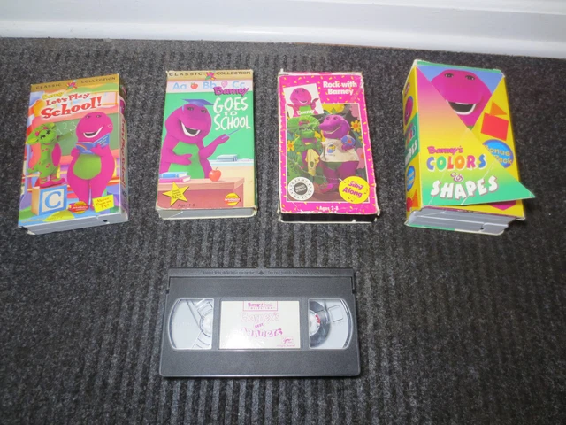 BARNEY VHS LOT EUR 33,26 - PicClick FR