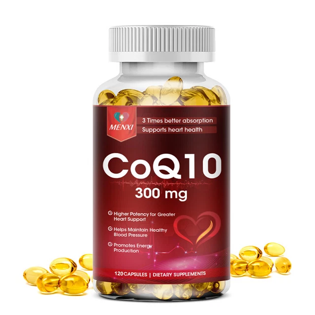 COENZYME Q-10 300MG Antioxidant, Heart Health Support, Increase Energy & Stamina £10.90 ...