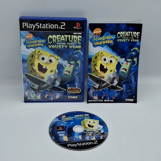 SPONGEBOB SQUAREPANTS: CREATURE from the Krusty Krab - PS2 ...