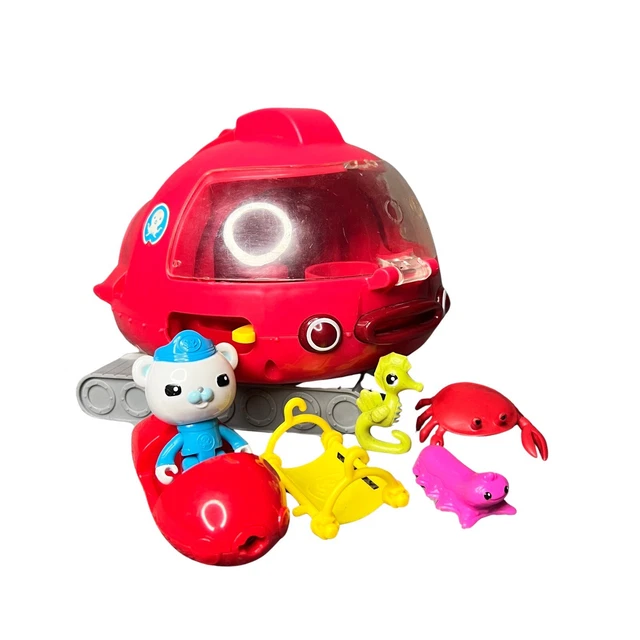 OCTONAUTS GUP X Launch & Rescue With Barnacles Figure & 3x Sea Creature ...