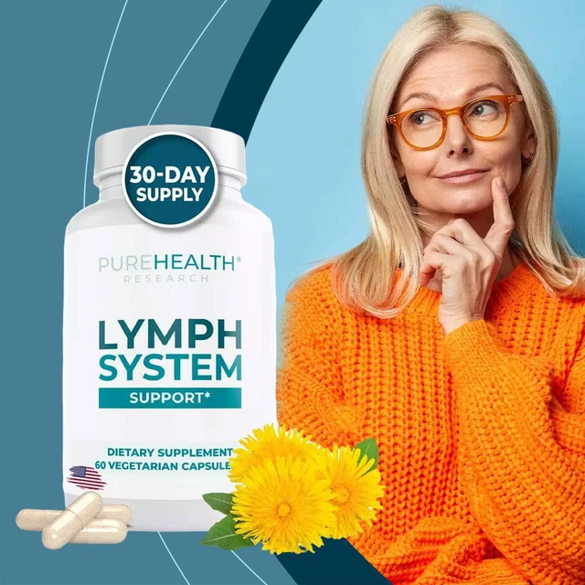 PUREHEALTH RESEARCH LYMPH System&Reduce-Swelling - Lymphatic Support ...