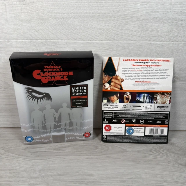 A CLOCKWORK ORANGE - Titans Of Cult 4K UHD Blu-ray Steelbook Boxset £26 ...