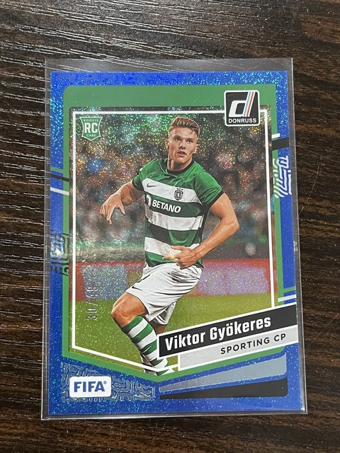 2023/24 PANINI DONRUSS Viktor Gyokeres Rated Rookie Blu 30/49 EUR 0,92 ...