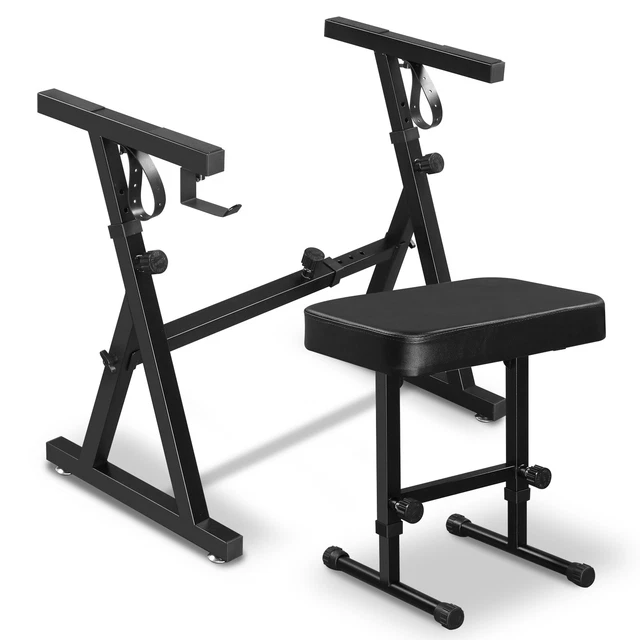 PIANOFORTE STILE Z Supporto Altezza Regolabile Panca Set per Pianoforti ...