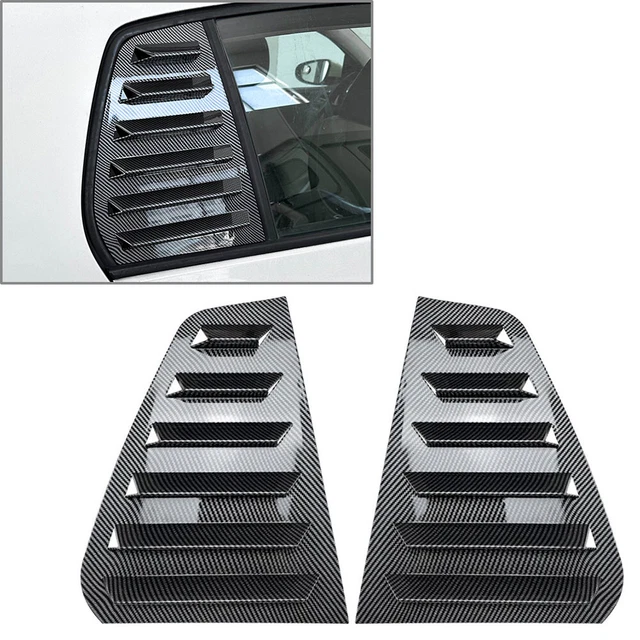 REAR WINDOW SIDE Vent Shutter Louver Cover For Volkswagen Golf 6 MK6 ...