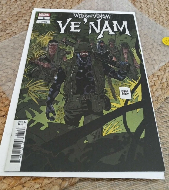WEB OF VENOM # 1 ~ Ve Nam ~ 2018 Marvel ~ Variant Cover 1B ~ $9.99 ...