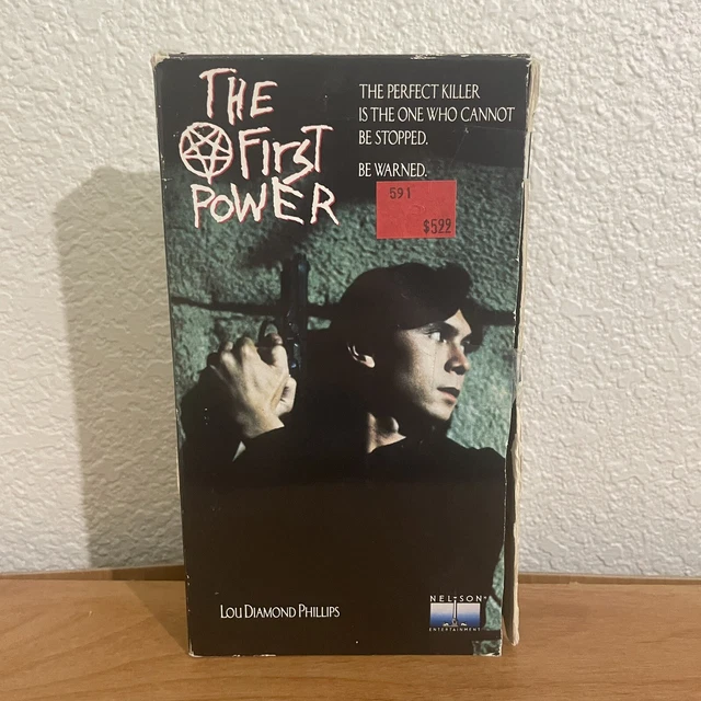 THE FIRST POWER (VHS, 1990, Orion) Lou Diamond Phillips - Pre-Owned ...