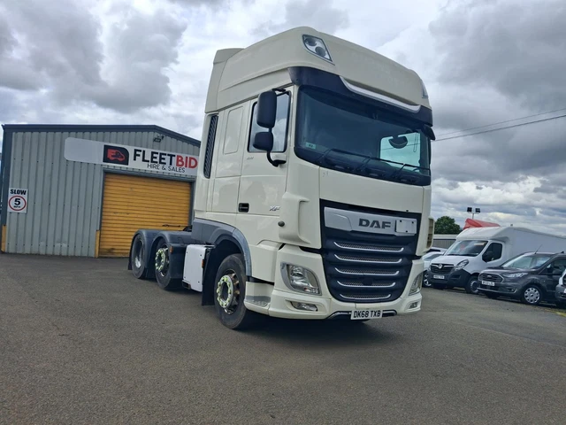 DAF TRUCKS XF 530 6x2 SUPER SPACE CAB EURO 6 WHITE £10,194.00 - PicClick UK