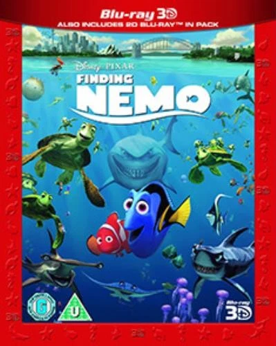 FINDING NEMO 3D+2D - Region B Blu Ray £20.69 - PicClick UK