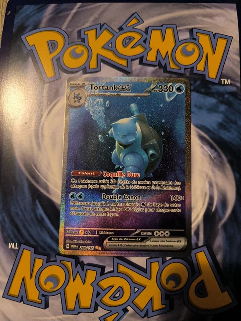 CARTE POKÉMON Tortank EX 200/165 Pokémon 151 EV3.5 Fr Neuve EUR 90,00 ...