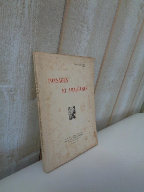 VIVIAN GRETOR : Paysages et amalgames 1930 Dédicacé EUR 21,00 - PicClick FR