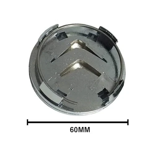 4 PIÈCES CACHE Moyeux pour Citroën 60mm C1 C2 C3 C4 C5 Cache Moyeu ...