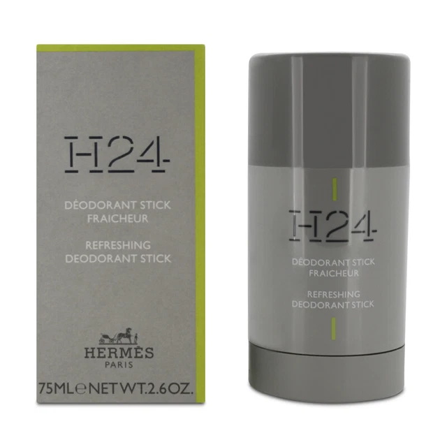 HERMES H24 REFRESHING Deodorant Stick 75ml/2.6oz $88.60 - PicClick AU