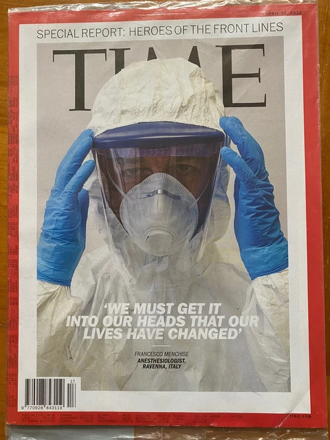 TIME MAGAZINE 2020 Heroes Of The Front Lines Pandemic Special Report ...