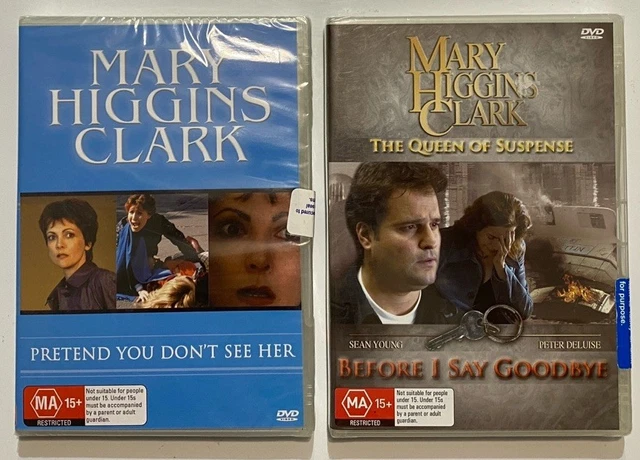 MARY HIGGINS CLARK x2 Movies DVD TV Films Before I Say Goodbye Pretend ...