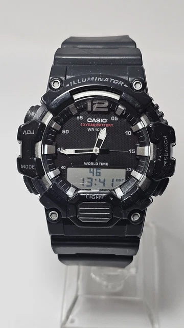 OROLOGIO DA UOMO Casio (5565) HDC-700-3A3 Illuminatore Analogico ...