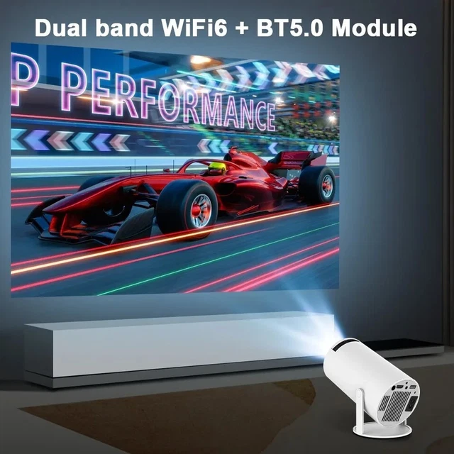 MAGCUBIC PROJECTOR HY300 PRO 4K Android 11 Dual Wifi6 260ANSI Allwinner ...