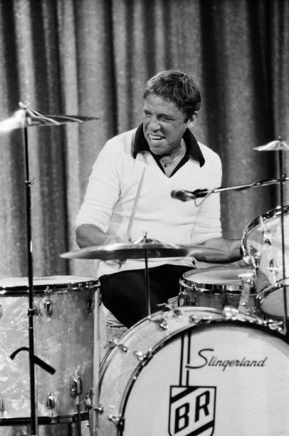DRUMMER BUDDY RICH On Johnny Carson 1977 OLD TV PHOTO 1 EUR 6,64 - PicClick FR