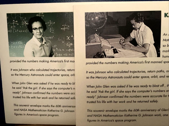 JOHN GLEN'S 60TH Anniversay & Katherine Johnson African-American ...