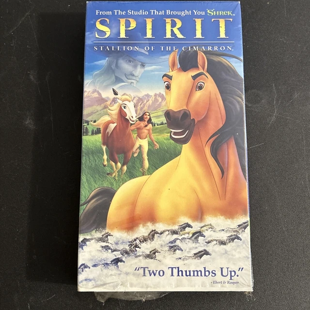 DREAMWORKS SPIRIT STALLION of the Cimarron VHS 2002 Horse Movie ...
