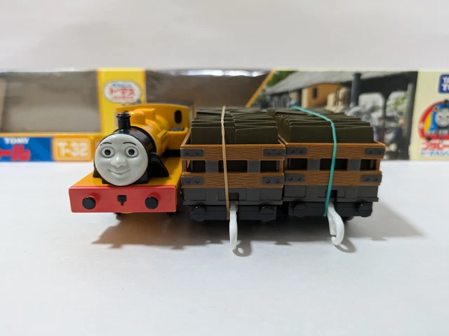 THOMAS & FRIENDS TOMY Plarail Trackmaster Duncan with Original Box Rare ...