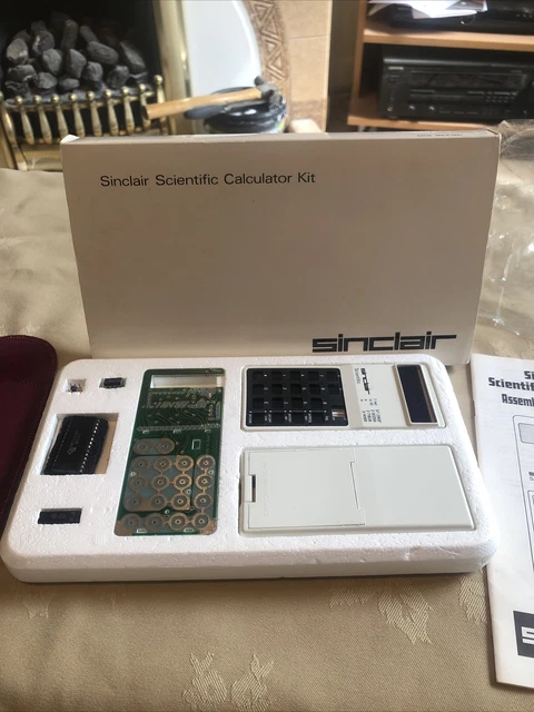 VINTAGE SINCLAIR CALCULATOR kit: Cambridge Electronic Calculator Kit ...