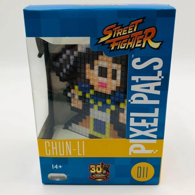 STREET FIGHTER CHUN-LI Dot LED Light PIXEL PALS PDP con scatola Game ...