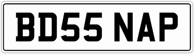 BOSS BO55 805S Lookalike Vw T5 T6 Campervan Np Private Car Number Plate ...