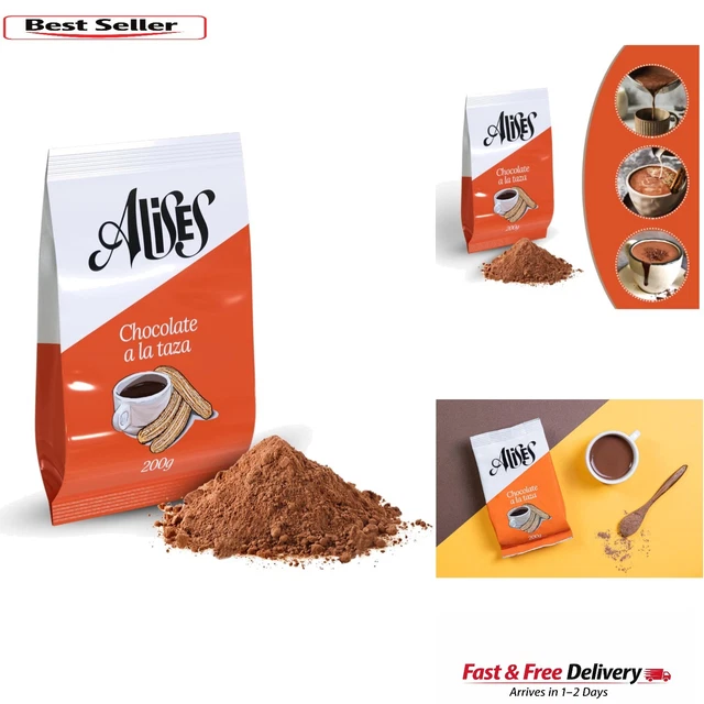 AUTHENTIC SPANISH HOT Chocolate Powder 200g | & Allergy-Free Indulgence ...