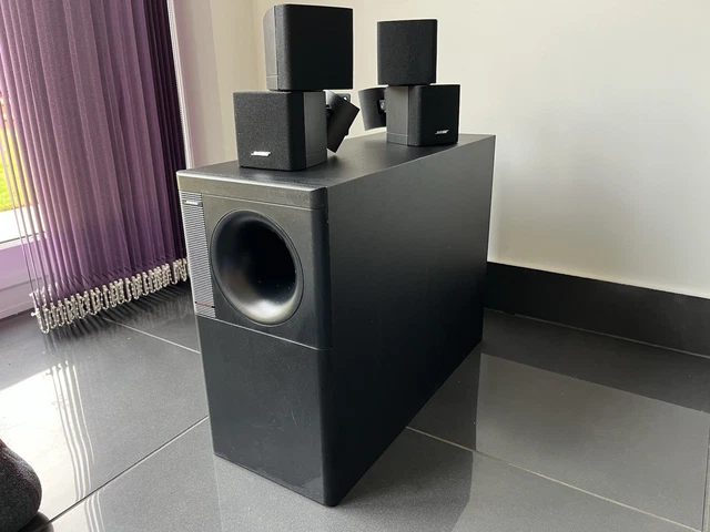 BOSE ACOUSTIMASS 5 Series III Speaker System Subwoofer 2 Double Cubes £ ...