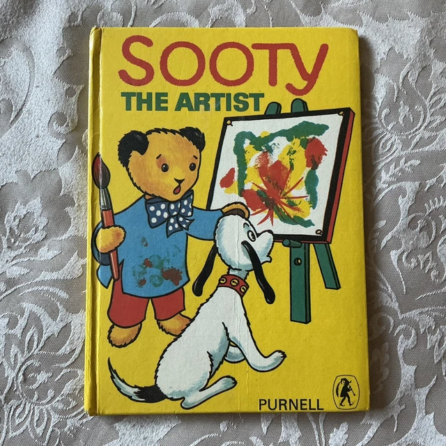 SOOTY THE ARTIST by Harry Corbett 1969 Purnell HB Children’s Book £7.95 ...