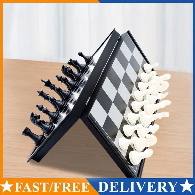 INTERNATIONAL CHESS GAME 19.5*19.5cm Foldable Chess Board Family Board ...
