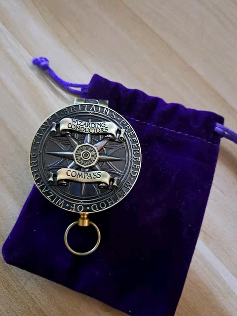 CONDUCTORS COMPASS 5CM The Wizarding Trunk Harry Potter £5.00 - PicClick UK