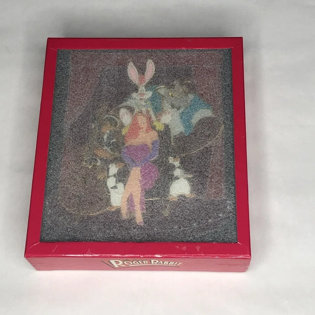 DISNEY - &&WHO Framed Roger Rabbit"" Jessica Rabbit Super Jumbo Pin ...