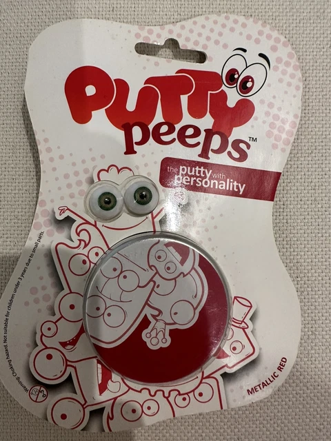 RARE PUTTY PEEPS in Metallic RED - The Putty With Personality $12.95 ...