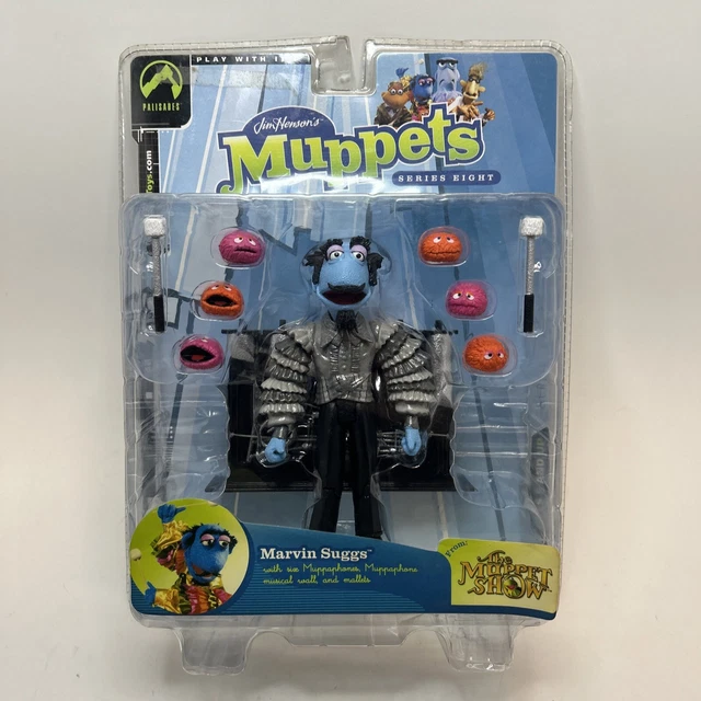 CAMISA DE COLECCIÓN Palisades Muppet Show Marvin Suggs Plateada Serie 8 ...