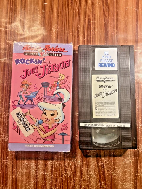 ROCKIN WITH JUDY Jetson VHS 1989 Cartoon Movie Animated Kids Hanna ...