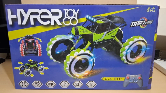 HYPER TOY CO Drift King Climbing Light Up Dancing Remote Control Car RC ...