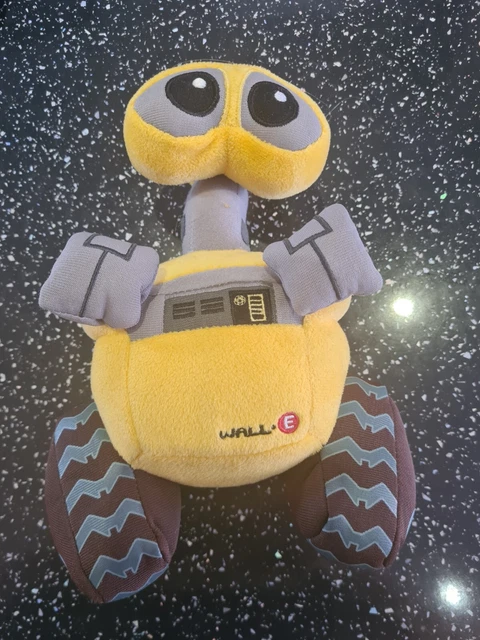 DISNEY PIXAR WALL-E WALL E film robot child's plush soft cuddly toy ...